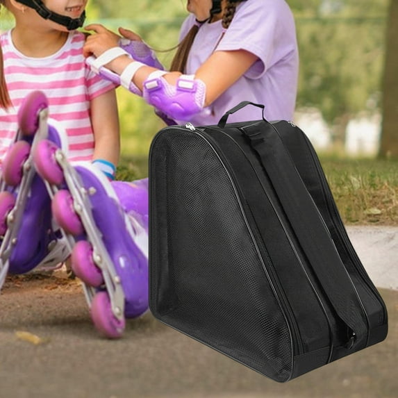Aodebiao Roller Skate Bag, Breathable Ice Skate Bags with Adjustable ...