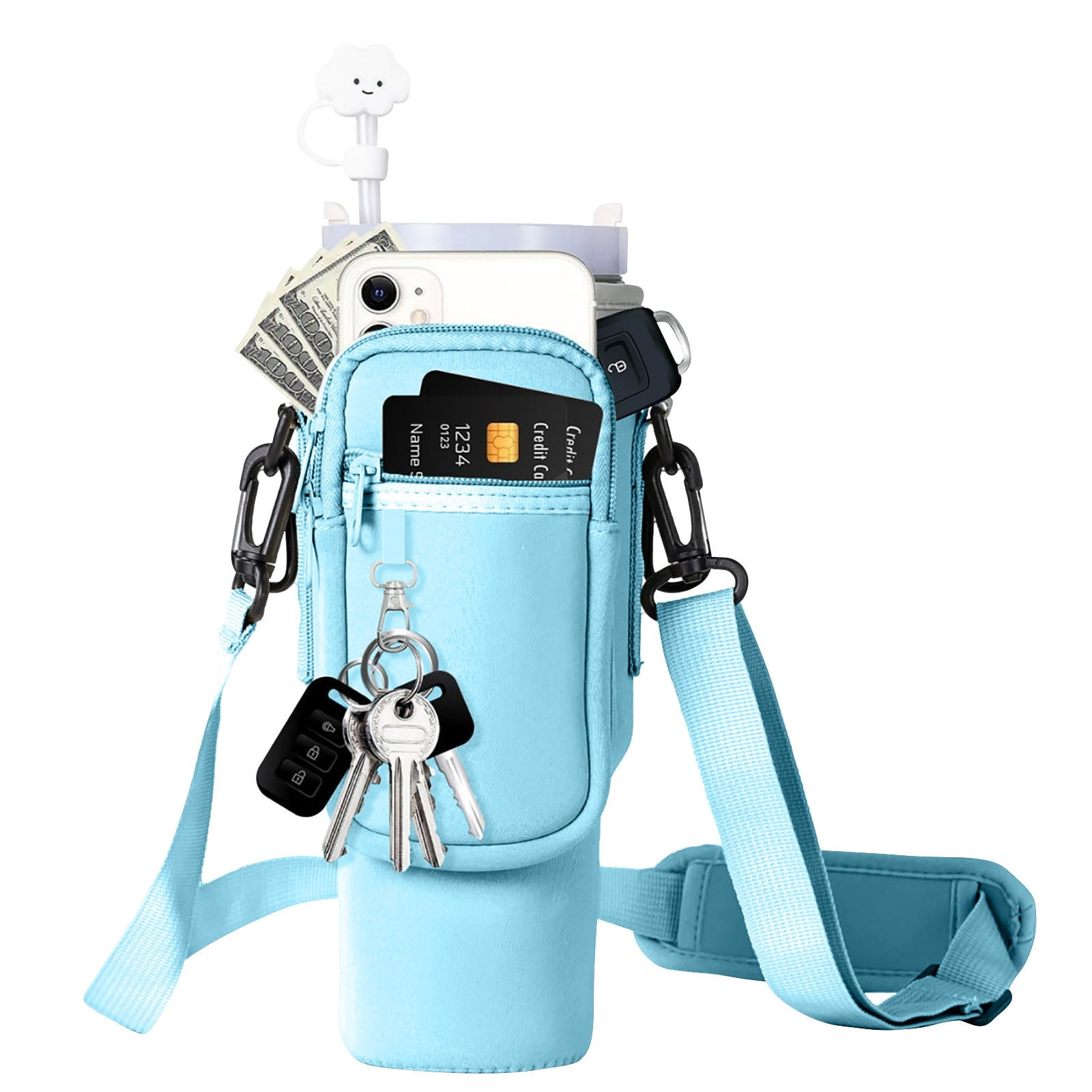 Aodebiao Stanley Cup Accessories Set Including Water Bottle Carrier Bag ...