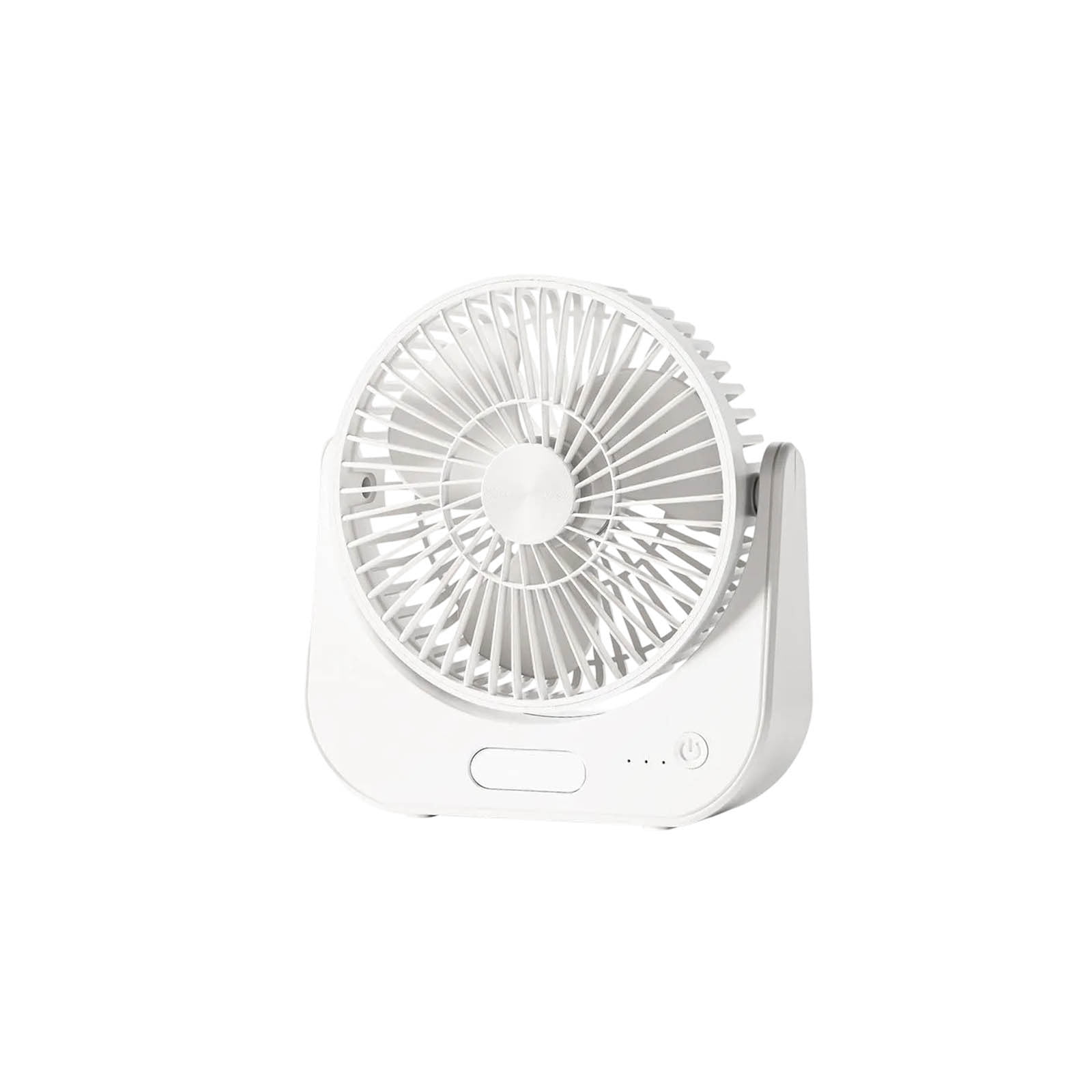 Aodebiao USB Desk Fan, 8 Inch Small Quiet Powerful 3 Speeds 90° Rotate ...