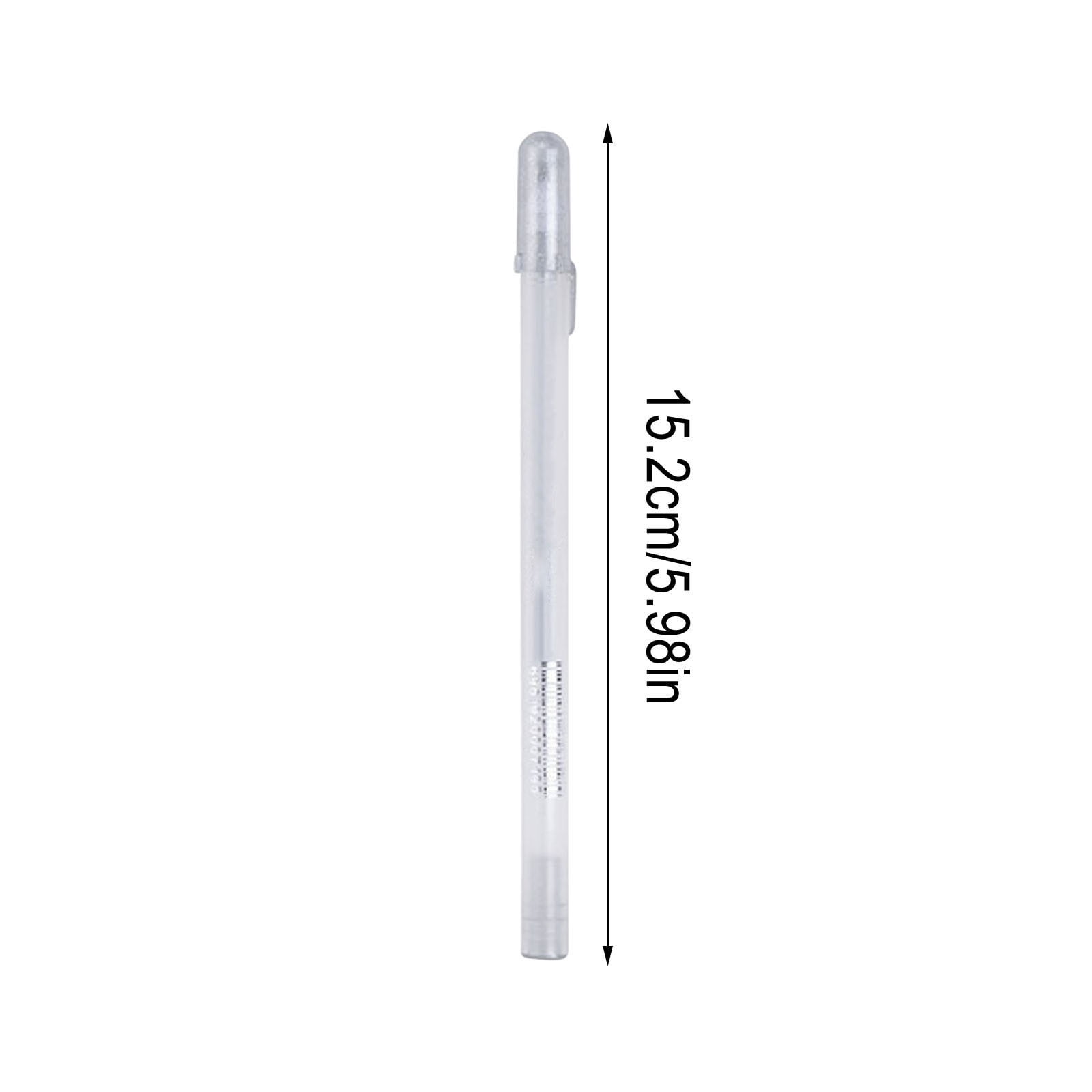 Aodebiao White Gel Pen Fine Point 0.8mm Waterproof Archival Ink Gel Pen ...
