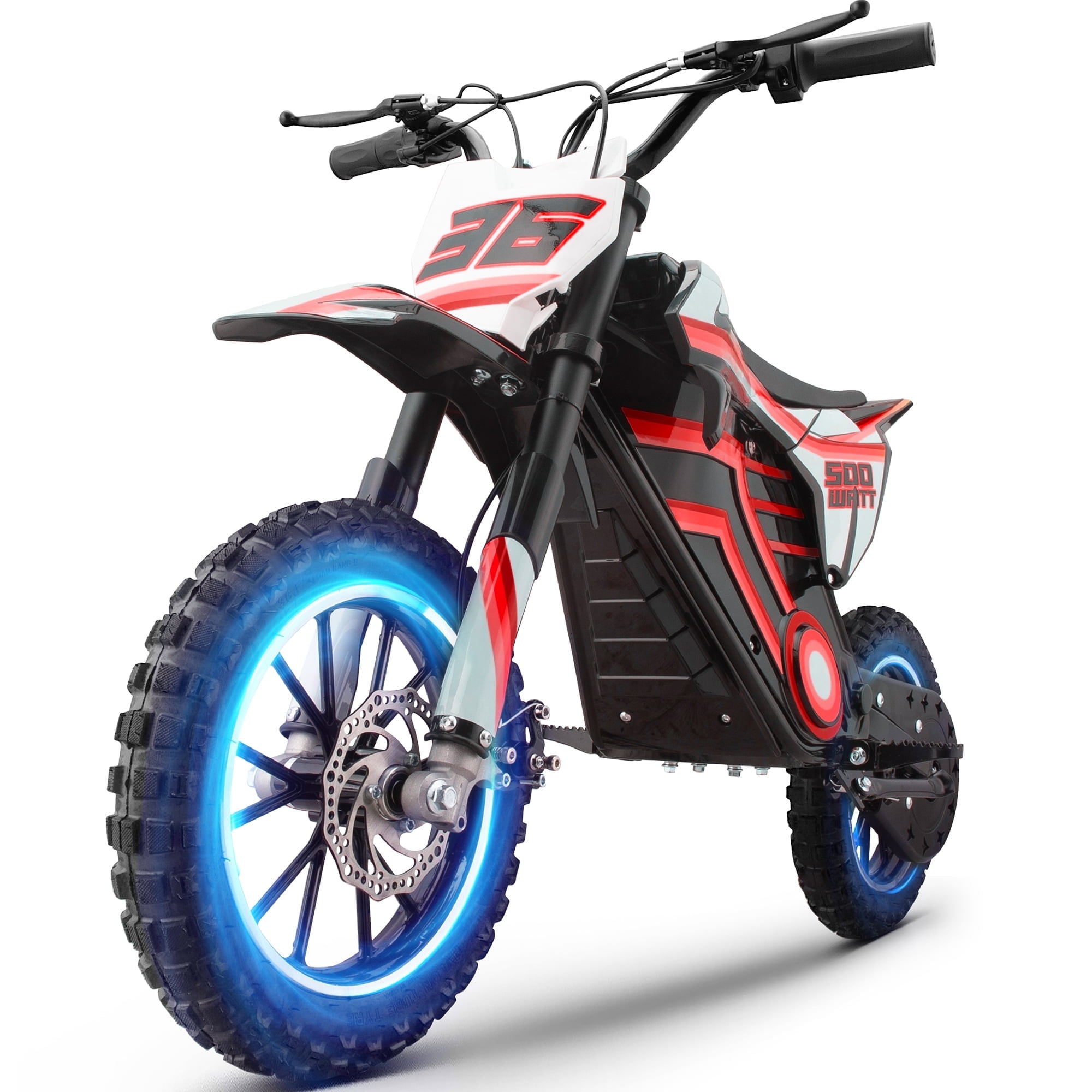 Aoemoe Electric Motorcycle – 36V MINI Motorized Dirt Bikes, 500W Power ...