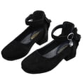 Aofany Children's Solid-color High Heels Leather Shoes Thin Style Shoe ...