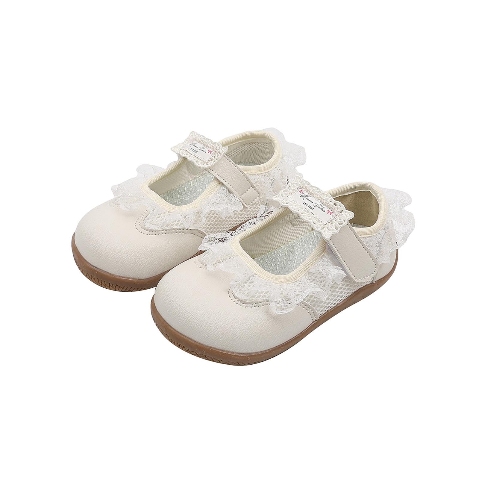 Aofany Children's Spring And Summer Girls' Small Leather Shoes Flat And ...