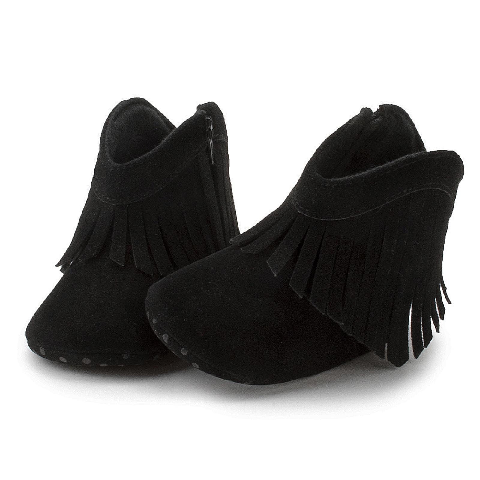 Aofany Fall And Winter Baby Shoes Fringed Boots Warm Boots Soft Bottom ...