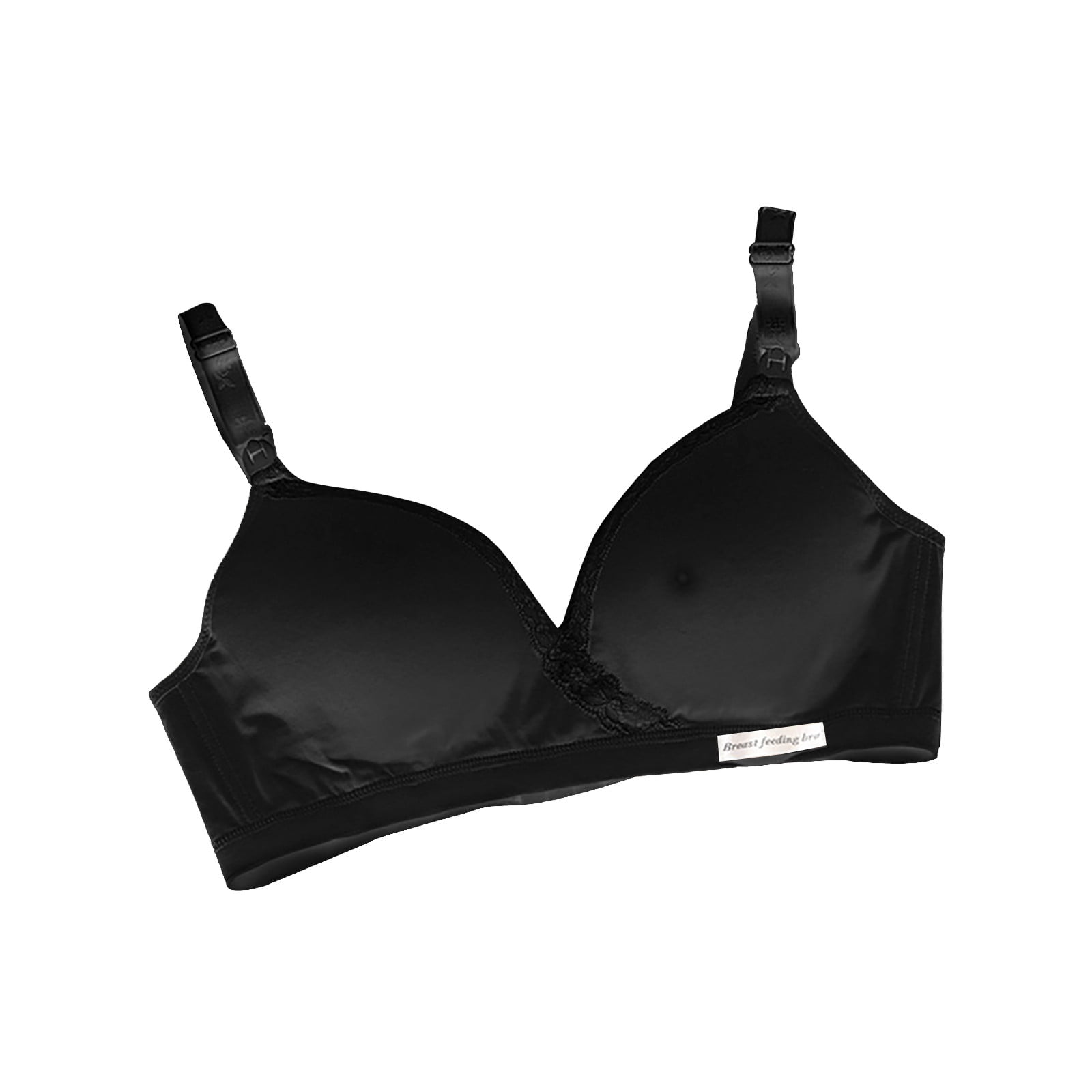 Aofany Full Bust Seamless Nursing Maternity Bras Lace Bralette Clip