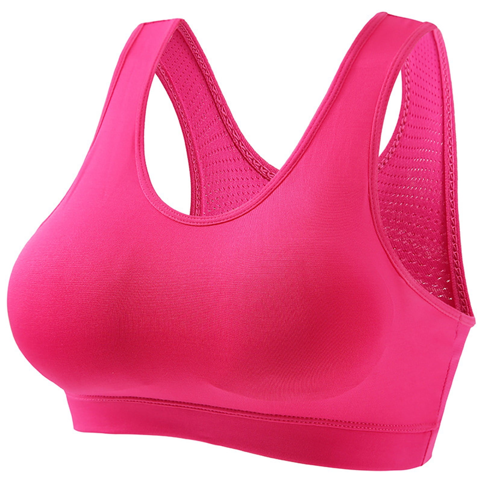 Aofany High Support Sports Bras for Women Plus Size Seamless Comfort ...