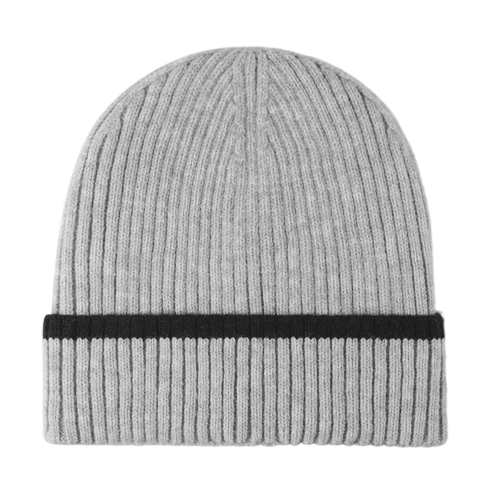Aofany Knit Cuffed Lined Beanie, Skull Cap Beanie Stocking Hats For Men ...