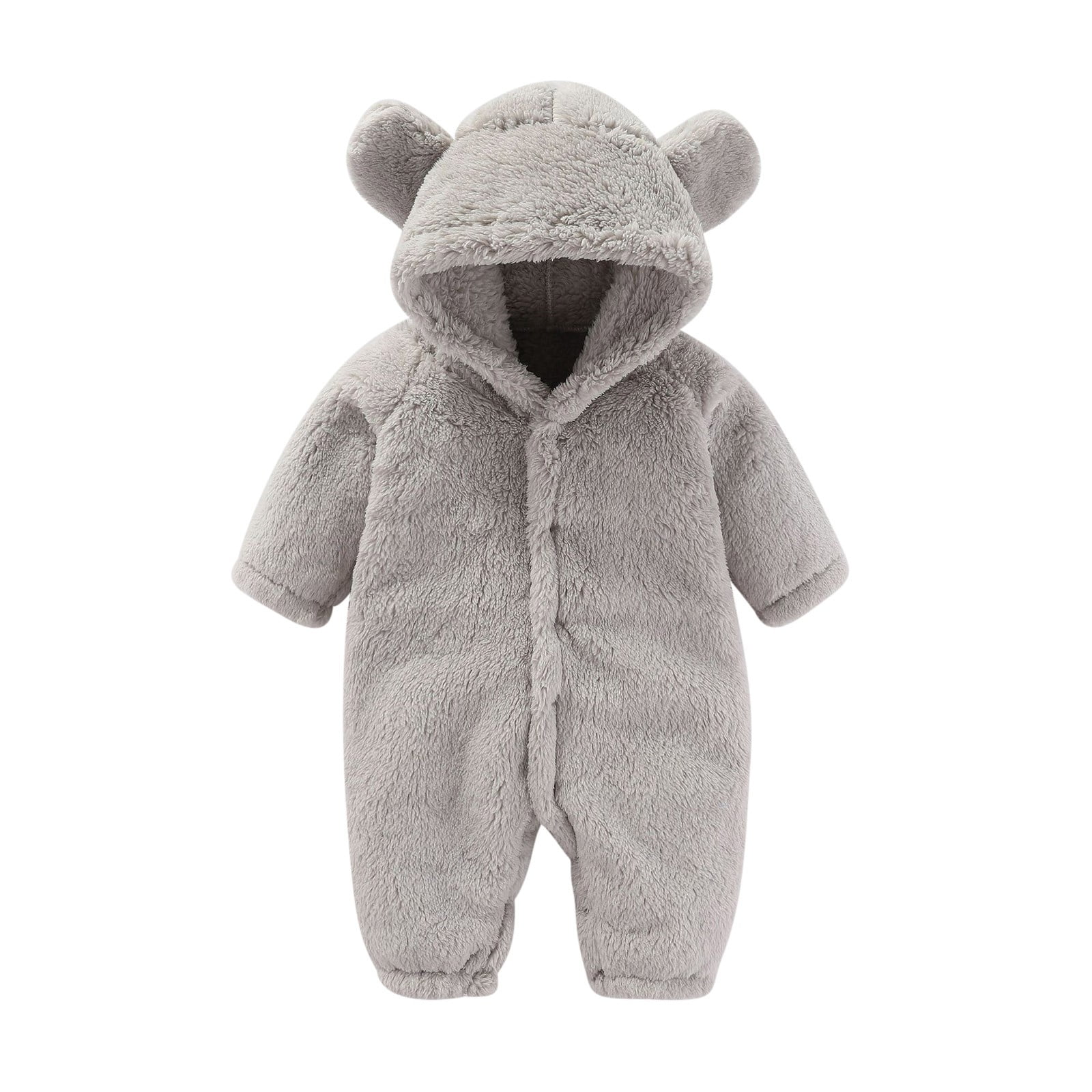Aofany Male And Female Baby Fall And Winter Jumpsuit Cute Cartton Bear ...