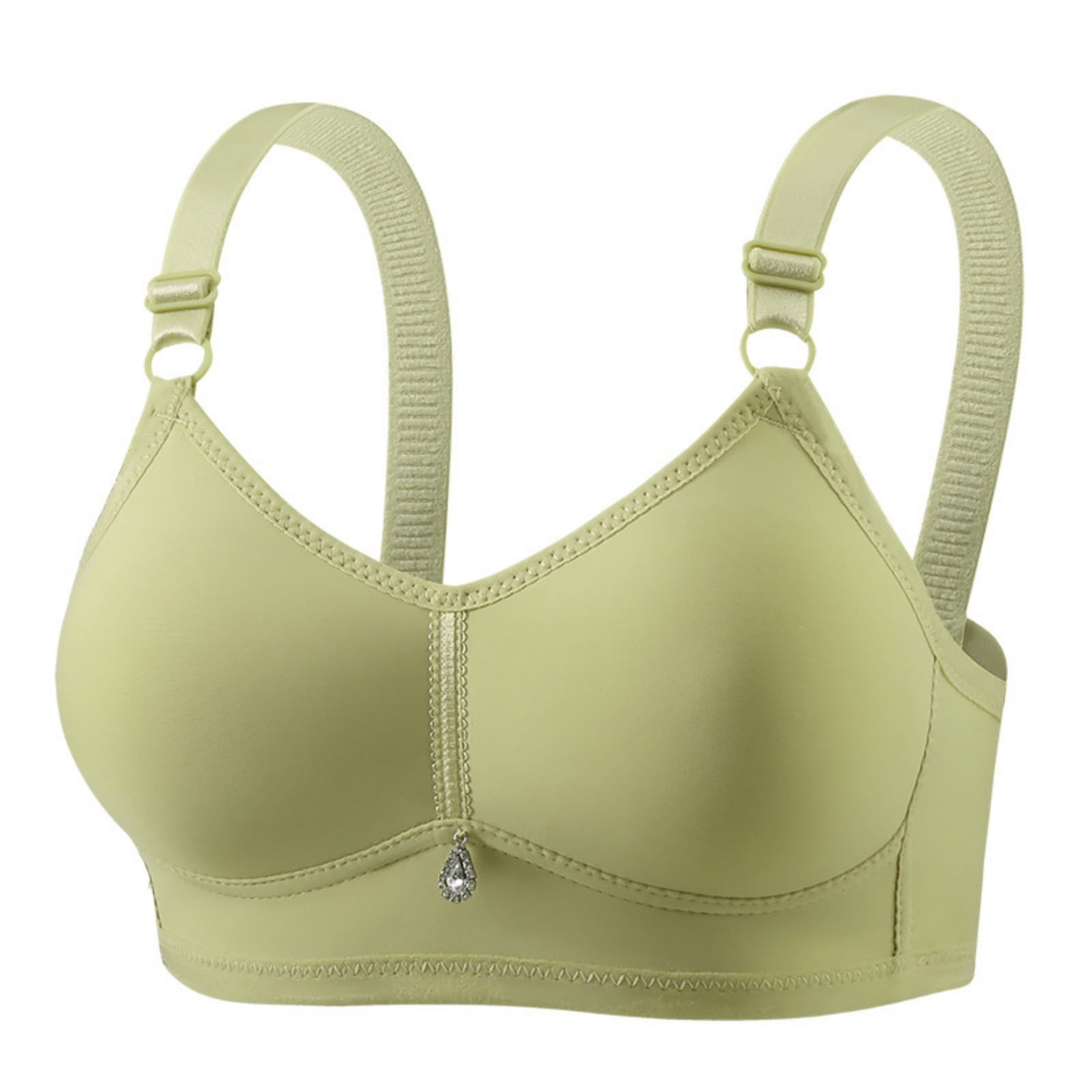 Aofany Plus Size Bras for Women Full Coverage Gathered Push Up Lingerie ...