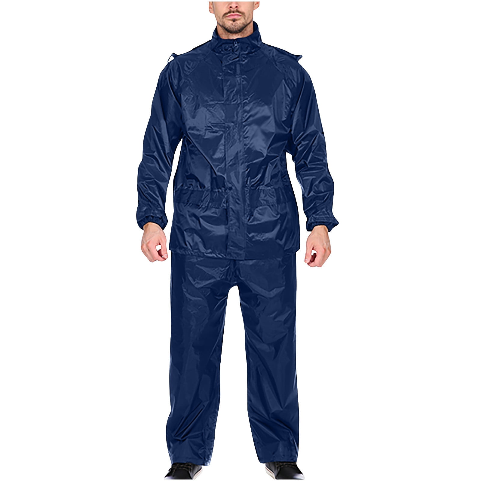 Aofany Rain Coat Men's and Women's Adult Raincoat Set, Outdoor Duty ...