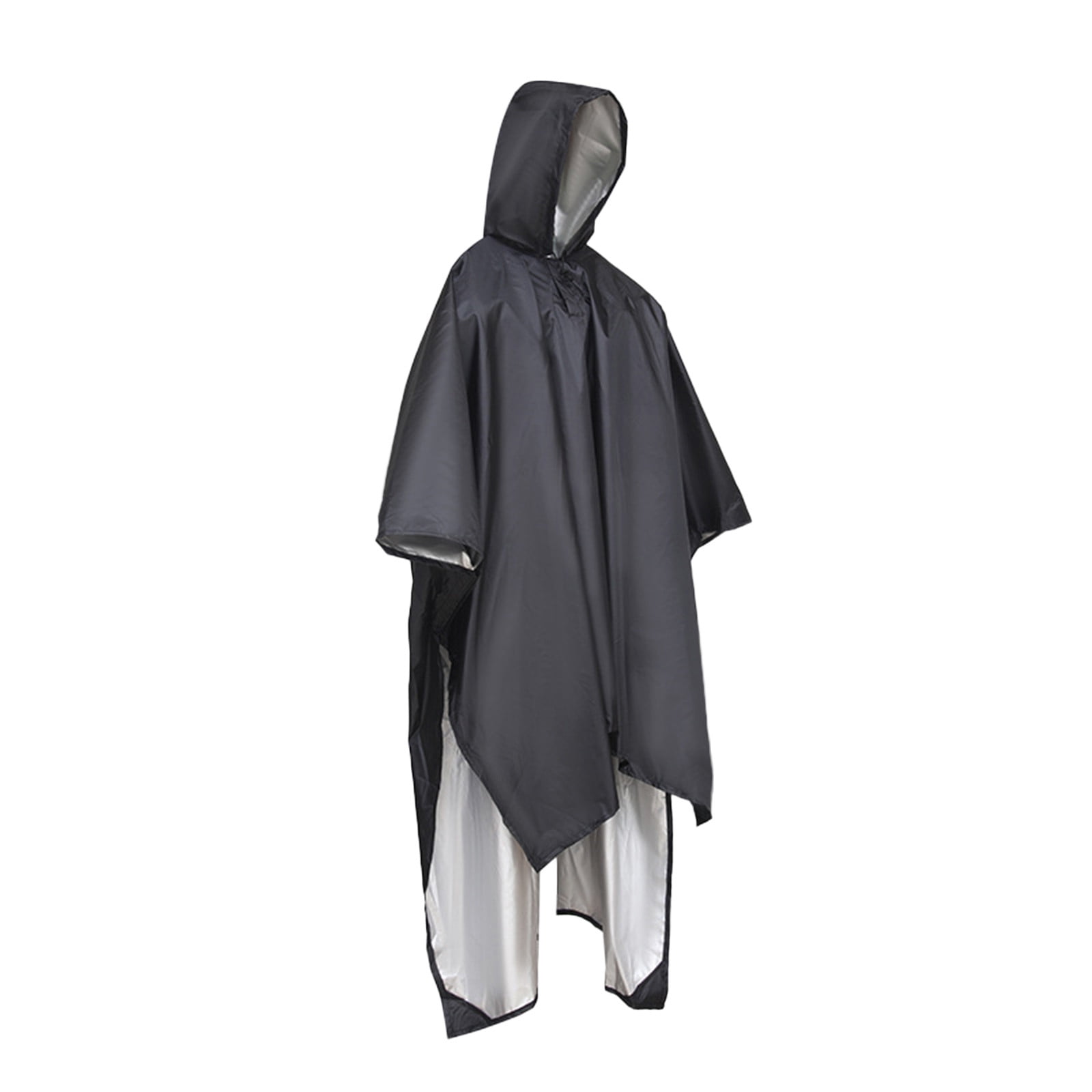 Aofany Rain Jacket for Men and Women Long Hooded Raincoat Lightweight ...