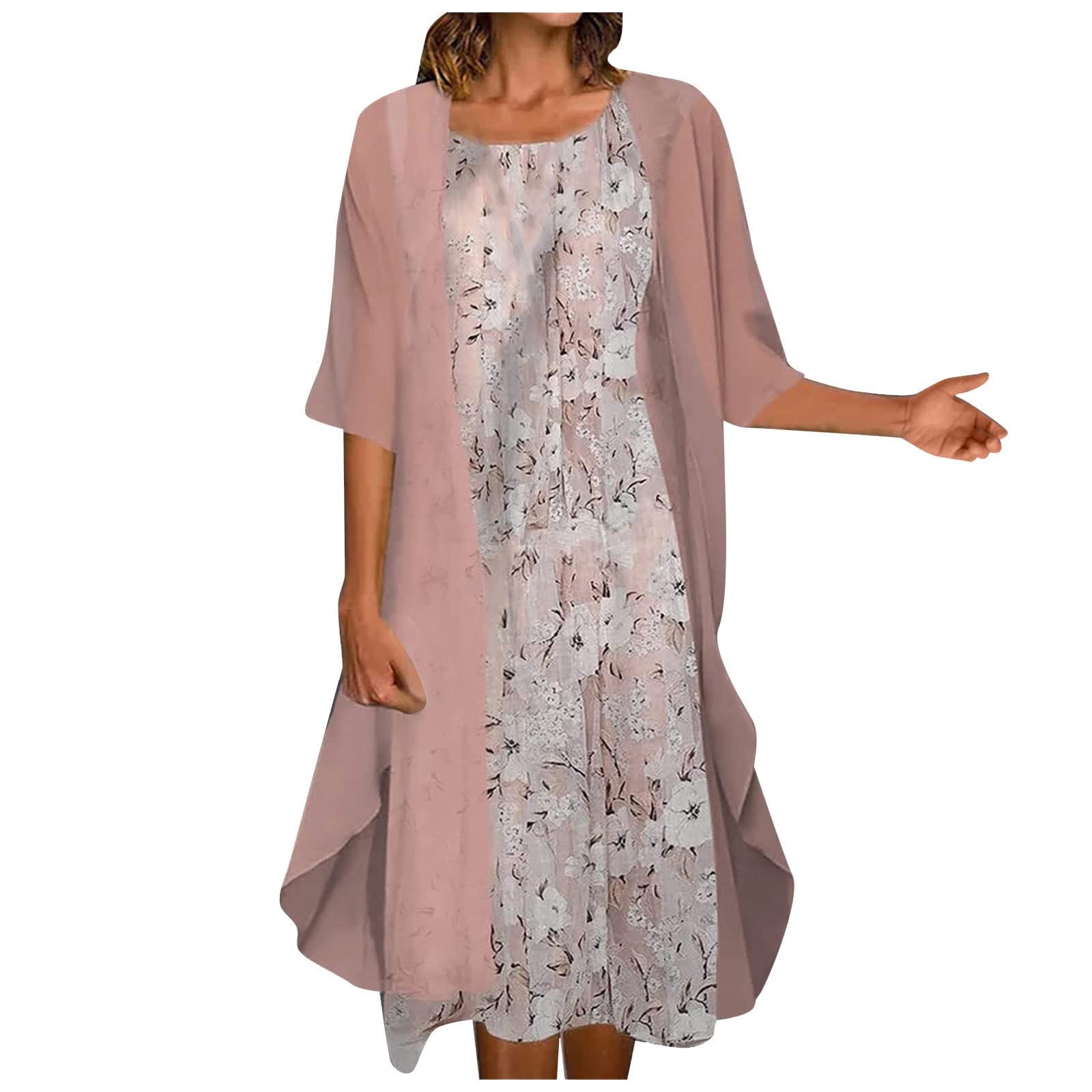 Aofany Spring Summer Dresses Fashion Women Casual Floral Printing O ...