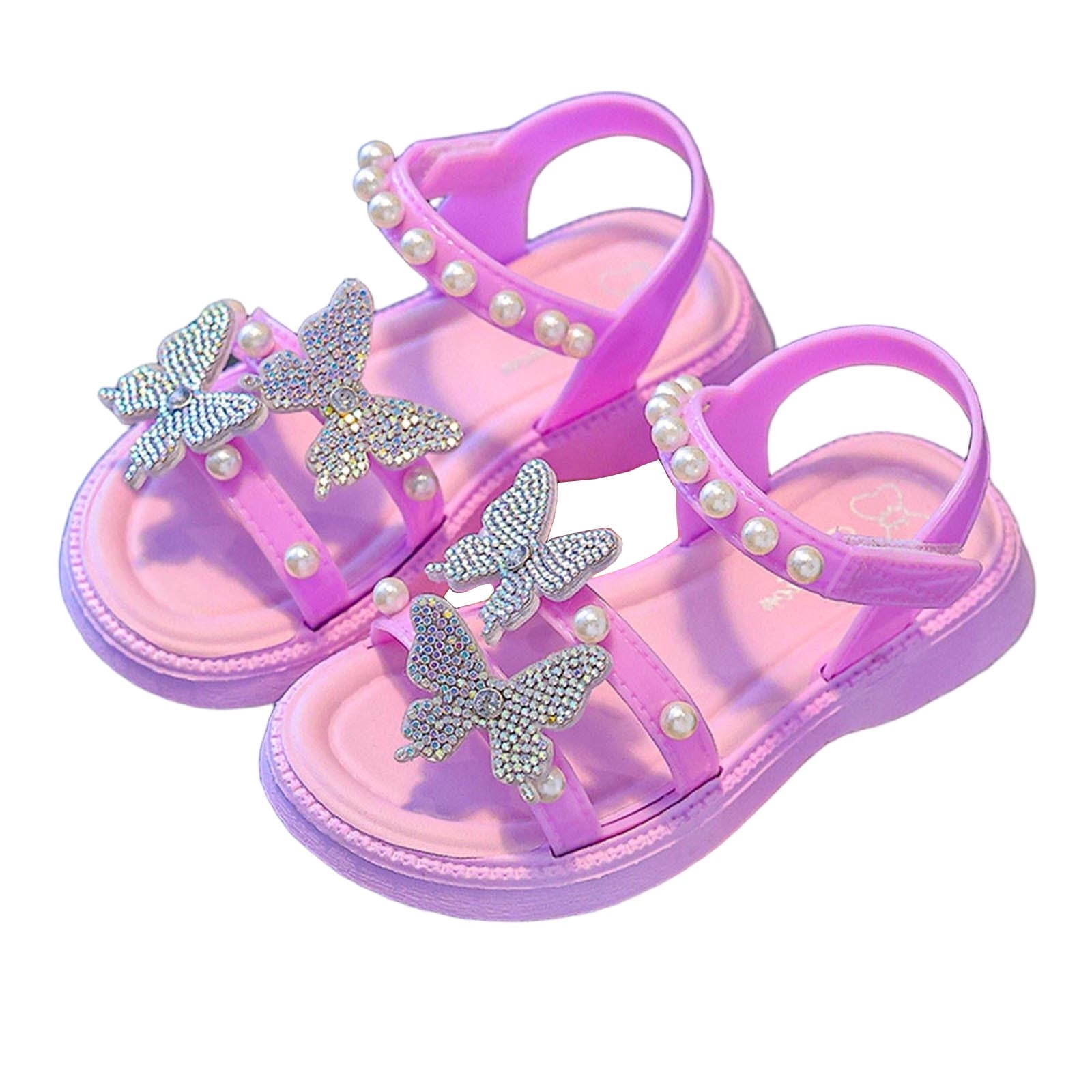 Aofany Summer Girls' Sandals Soft Soled Beach Shoes Fashionable And ...