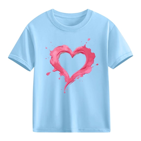 Aofany Toddler Boys Graphic T Shirts- Cotton Cute Short Sleeve Crewneck ...