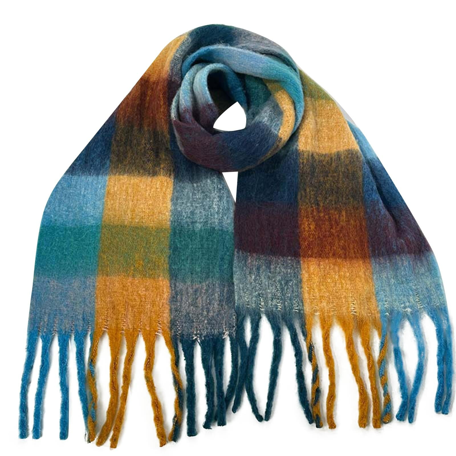 Aofany Winter Scarf for Women Shawls for Women Long Big Warm Scarves ...