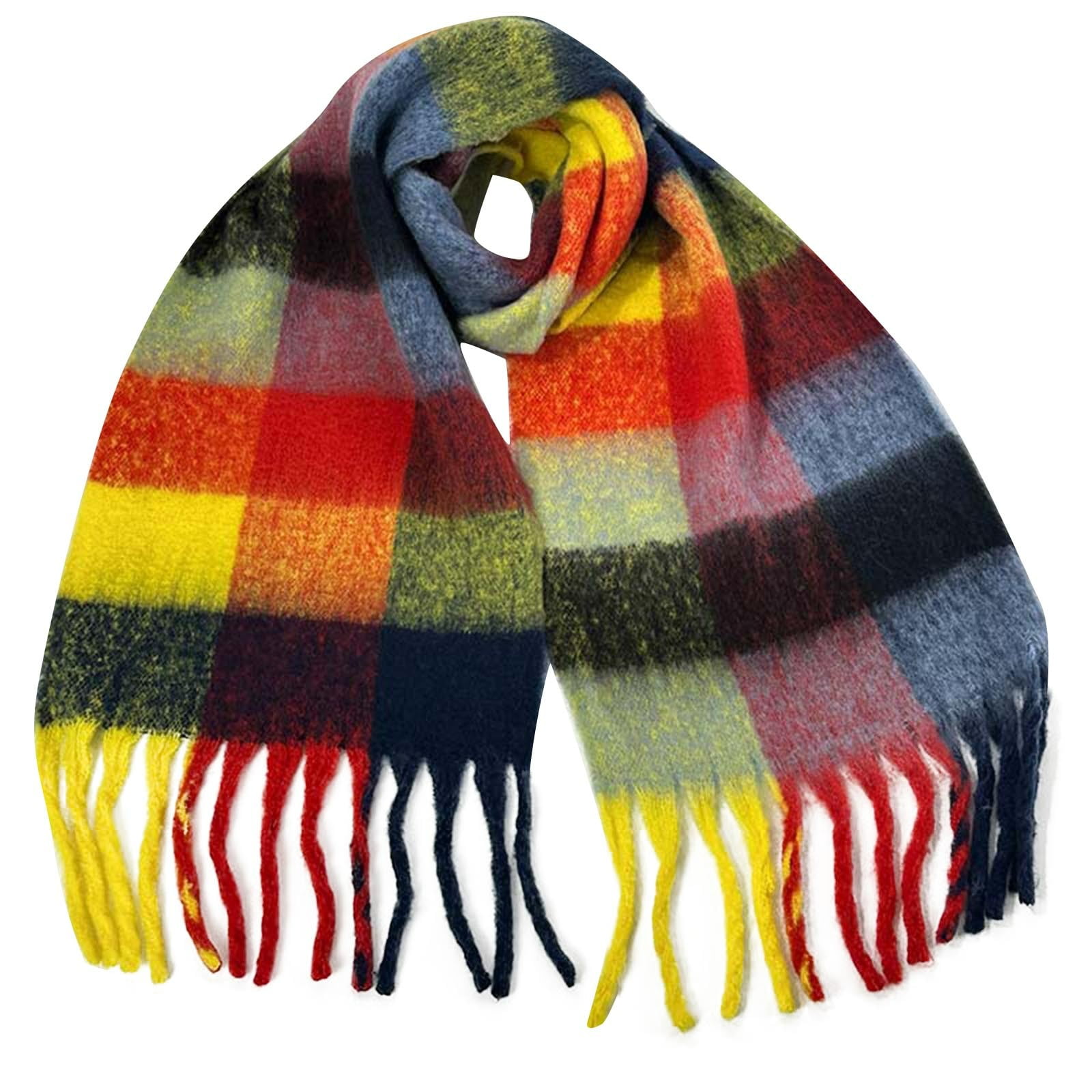 Aofany Winter Scarf for Women Shawls for Women Long Big Warm Scarves ...