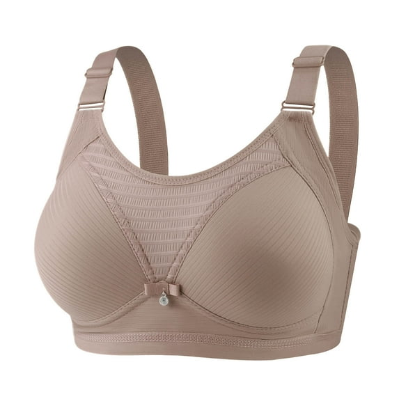 Aofany Wireless Bras for Women Breathable Full Coverage Push Up Bras ...