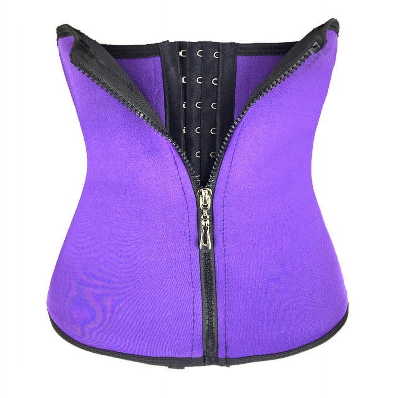 Aofany Women Seamless Waist Training Tummy Cincher Corset Shaper ...