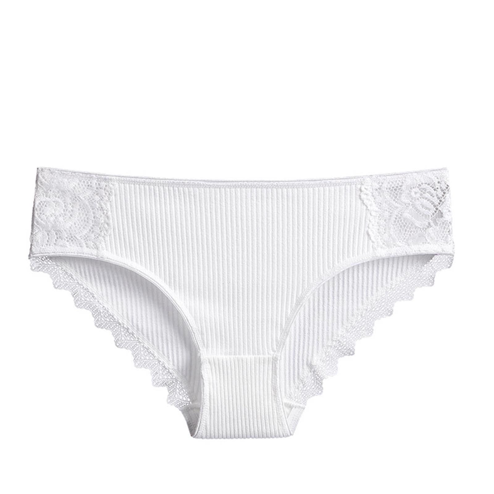 Aofany Women Sexy Pure Cotton Versatile Comfort Panties Low Waist Lace