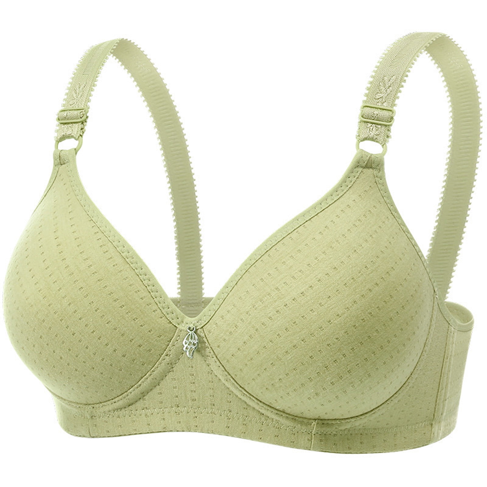 Aofany Women's Plus Size Comfort T-Shirt Bra Soft Lightly Lined ...