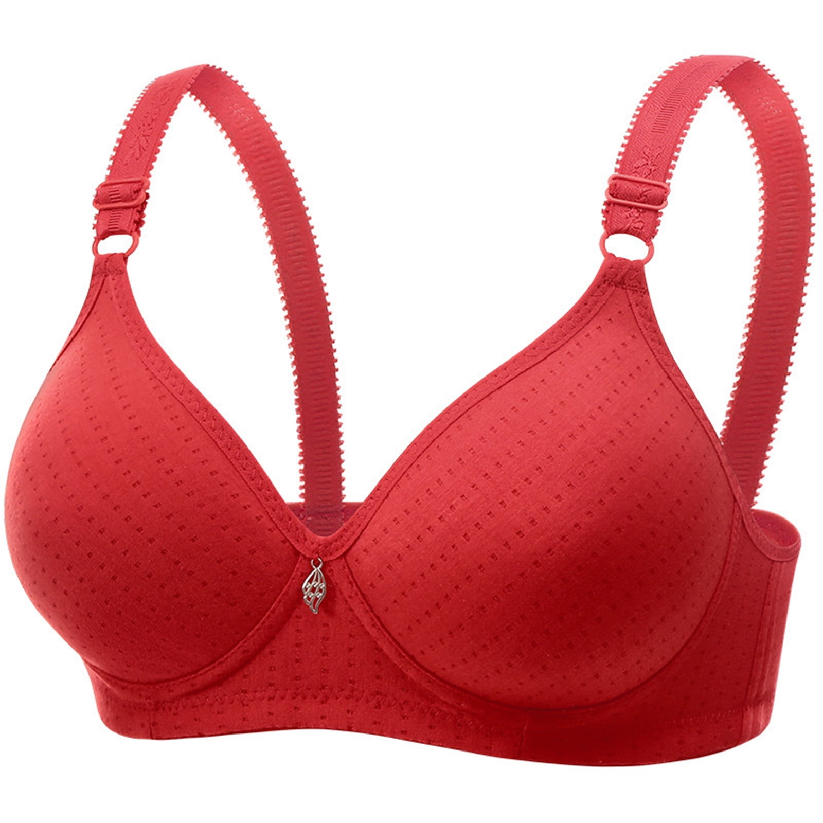 Aofany Women's Plus Size Comfort T-Shirt Bra Soft Lightly Lined ...