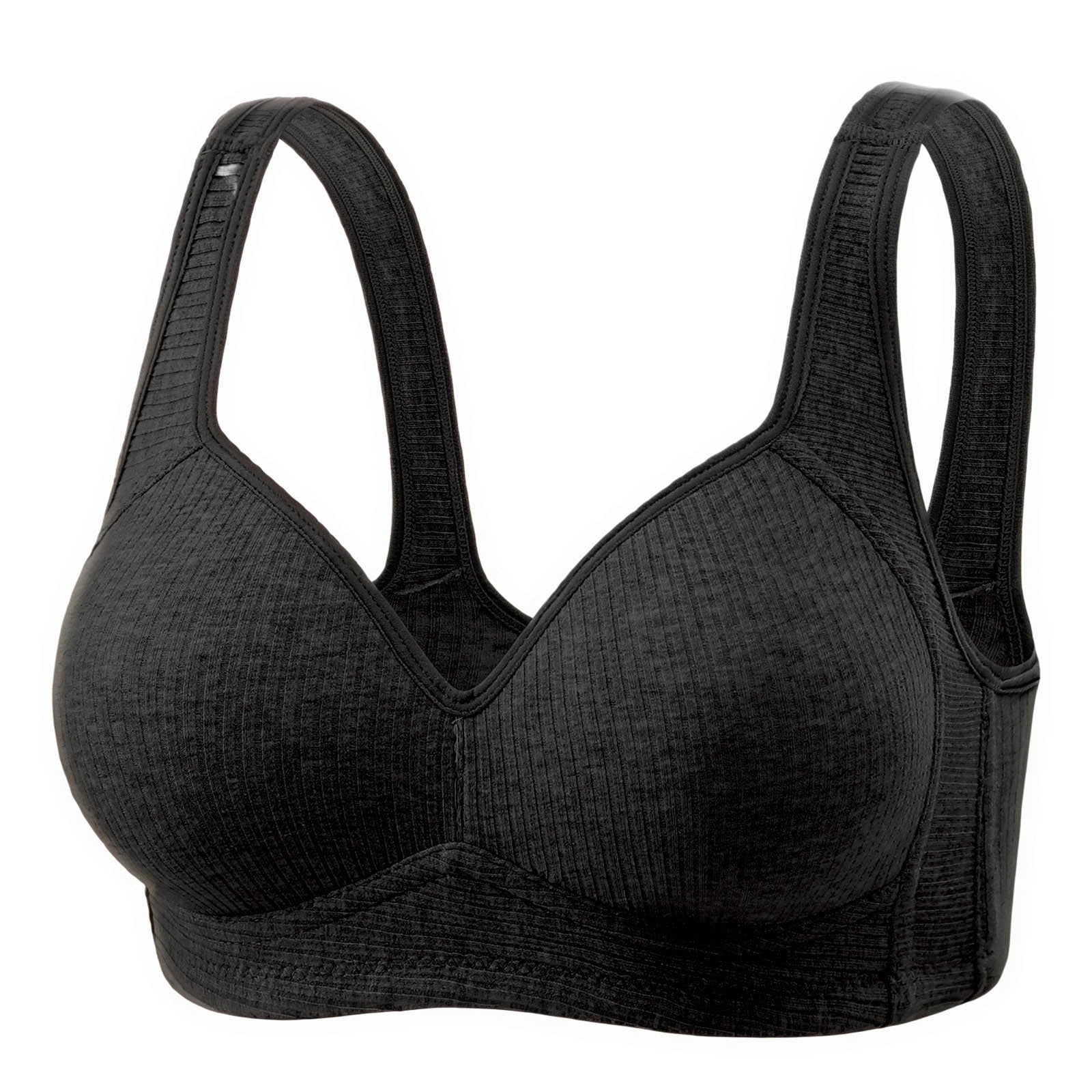 Aofany Women's Push Up Wireless Bra Comfort Supportive No Underwire ...