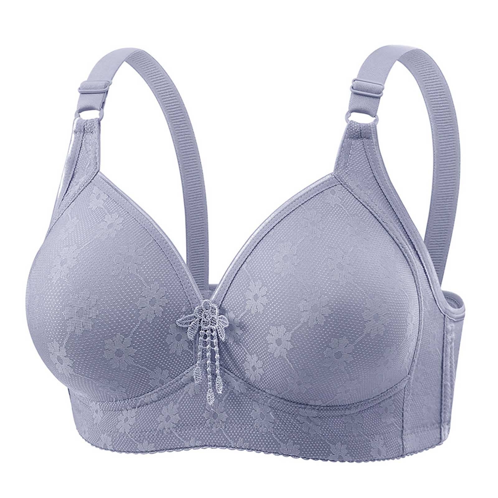 Aofany Women's Push Up Wireless Bras 38B/C-44B/C Plus Size Comfort ...