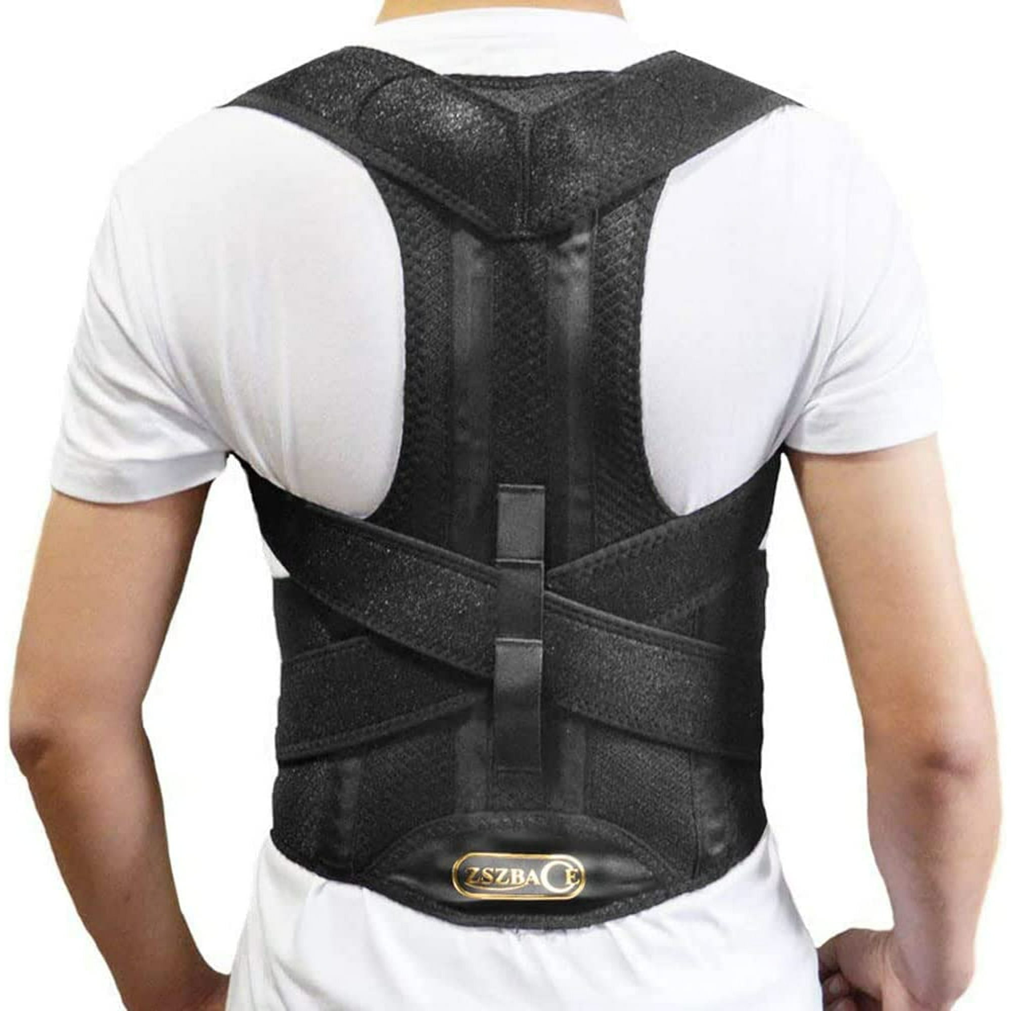 Aofit Back Brace Posture Corrector for Women and Men Neck Back Lumbar ...