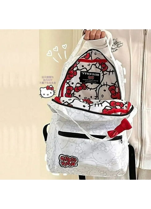 Sanrio Hello Kitty Kuromi Mini PU Backpack, Kawaii Shoulder Bag, 10.5 ...
