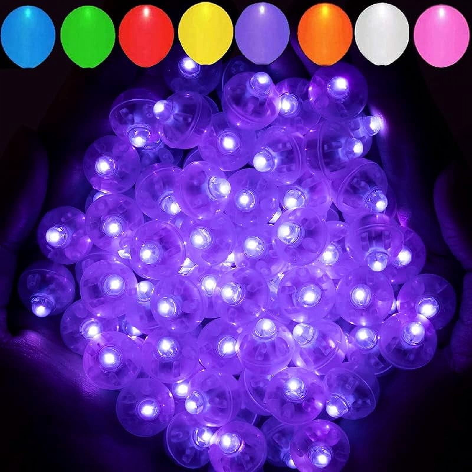 Aogist 100pcs Red Balloon Lights,Long Standby Time Waterproof Mini ...