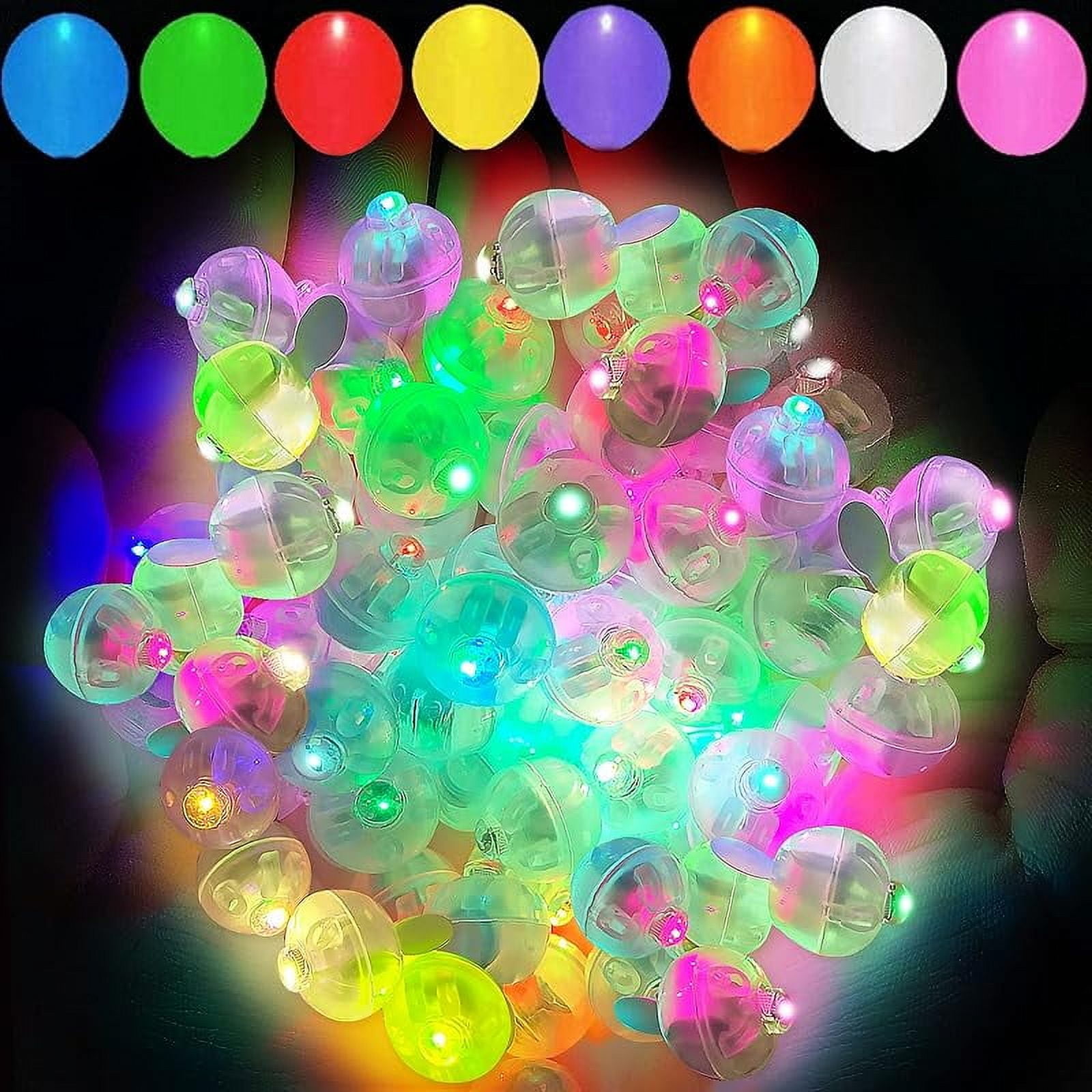 Aogist 100pcs White Balloon Lights,Long Standby Time Waterproof Mini ...