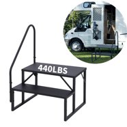 Free Shipping! Brophy Products AS03 3-Step Aluminum RV Scissor Steps ...
