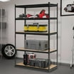 Free Shipping! BENTISM Storage Shelving Unit Garage Storage Rack 5-Tier ...