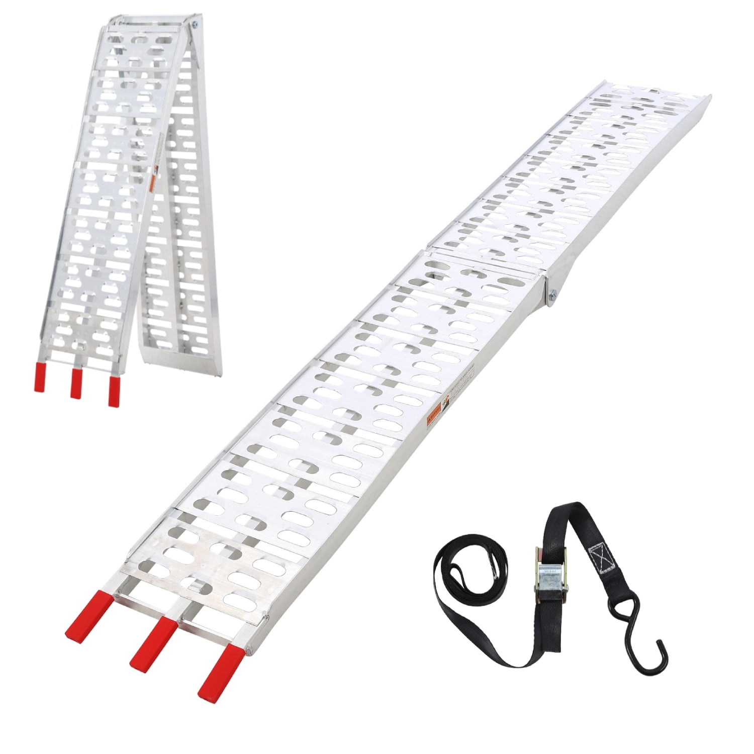 Aoile Folding Loading Ramps, 89"L x 11"W Motorcycle Ramps with Load ...