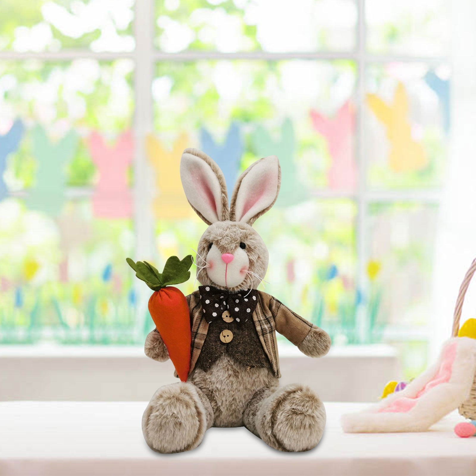 Aoiroe Easter Gnome Tree Topper Large Easter Tree Ornaments Swedish ...