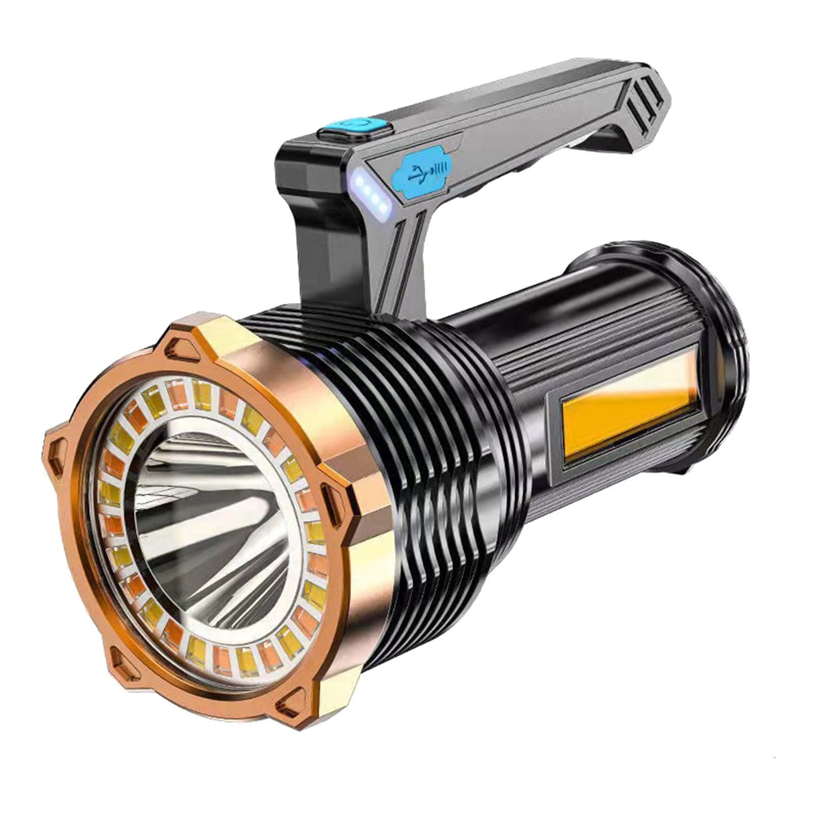 Aoiroe Portable LED Flashlight Lamp High Super Bright With 4 Modes ...