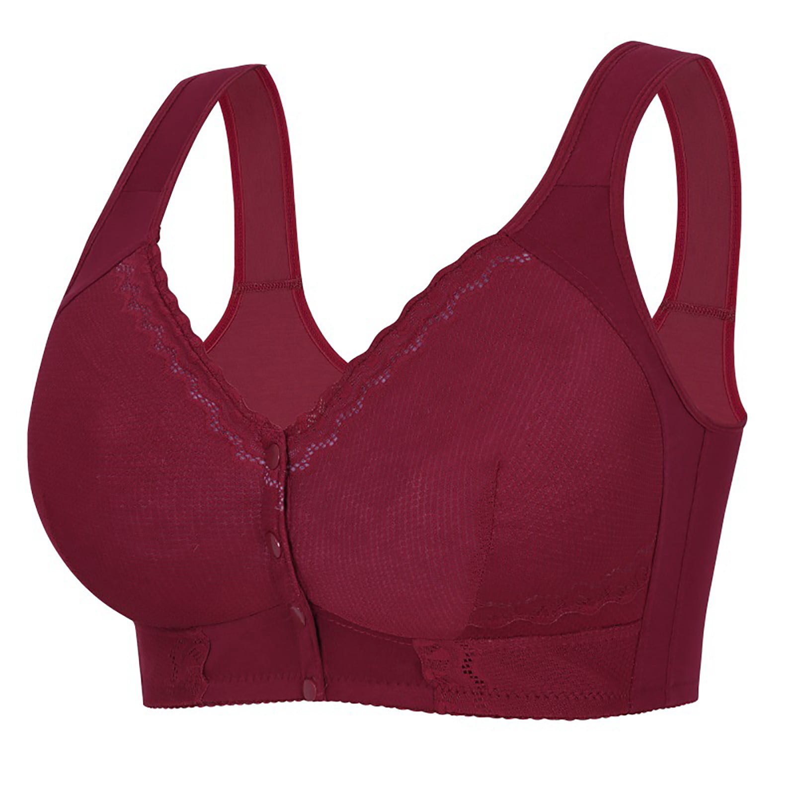 Aoiroe Women's Front Closure Bra Sports Bras for Women Seamless ...
