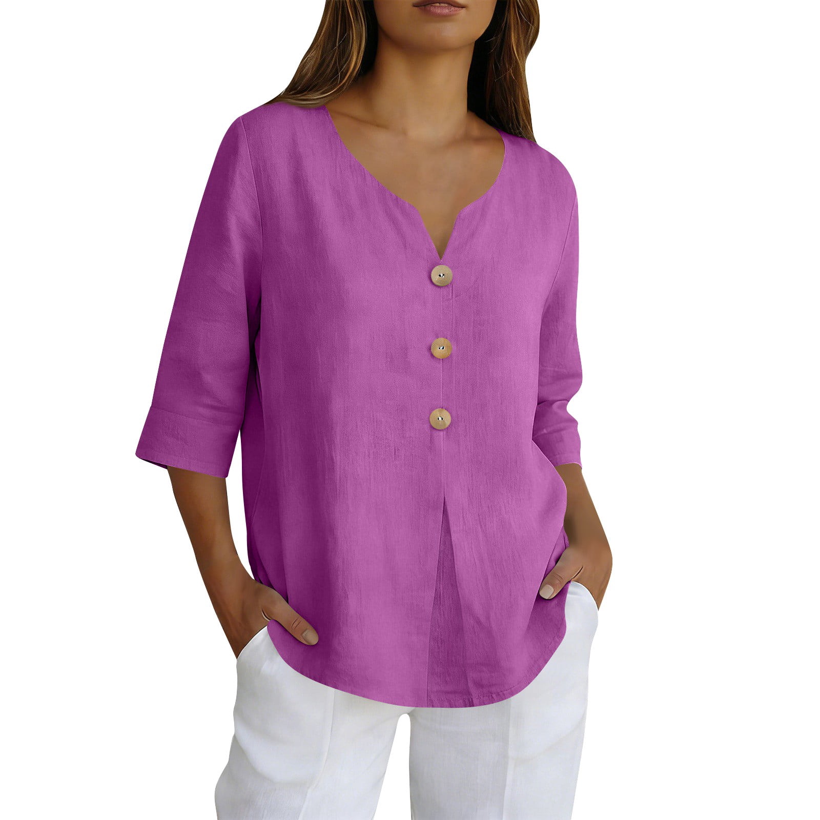 Aoiroe Womens Vintage Oversized T Shirts,Business Casual Outfits Tee ...
