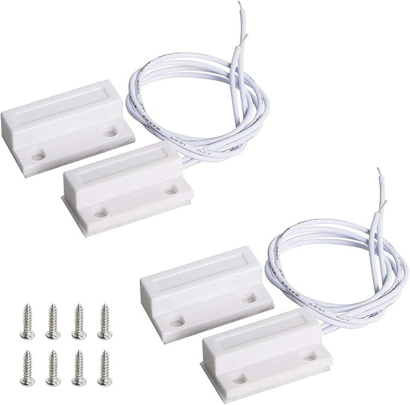 Aoje-Link RC-38A NC Wired Magnetic Door Switch Window Sensor Alarm for ...