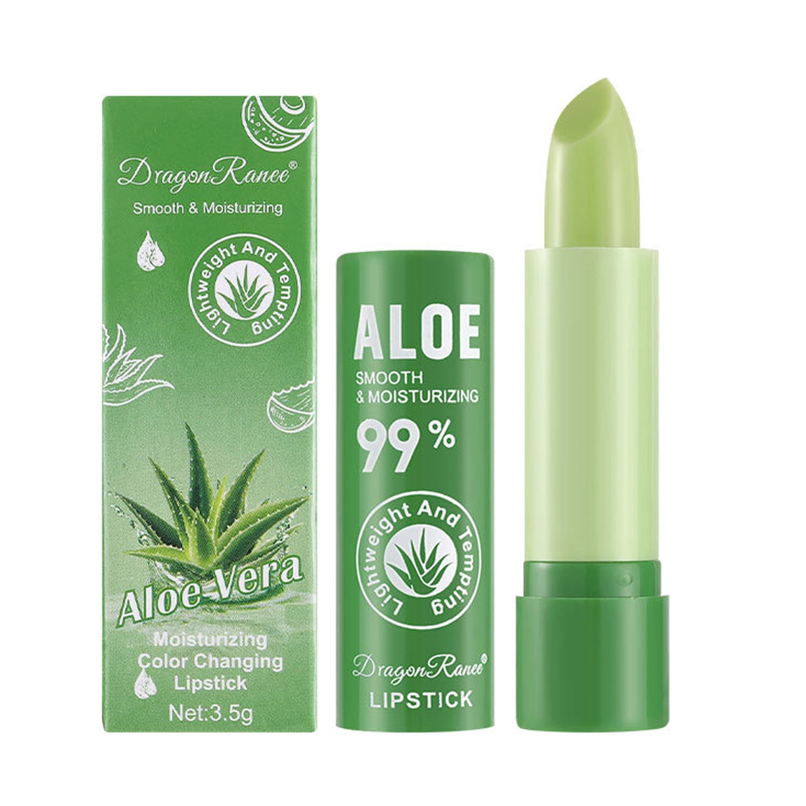 Aojekbee Color Changing Lip Balm, Long Lasting Nutritious Soothing Aloe ...