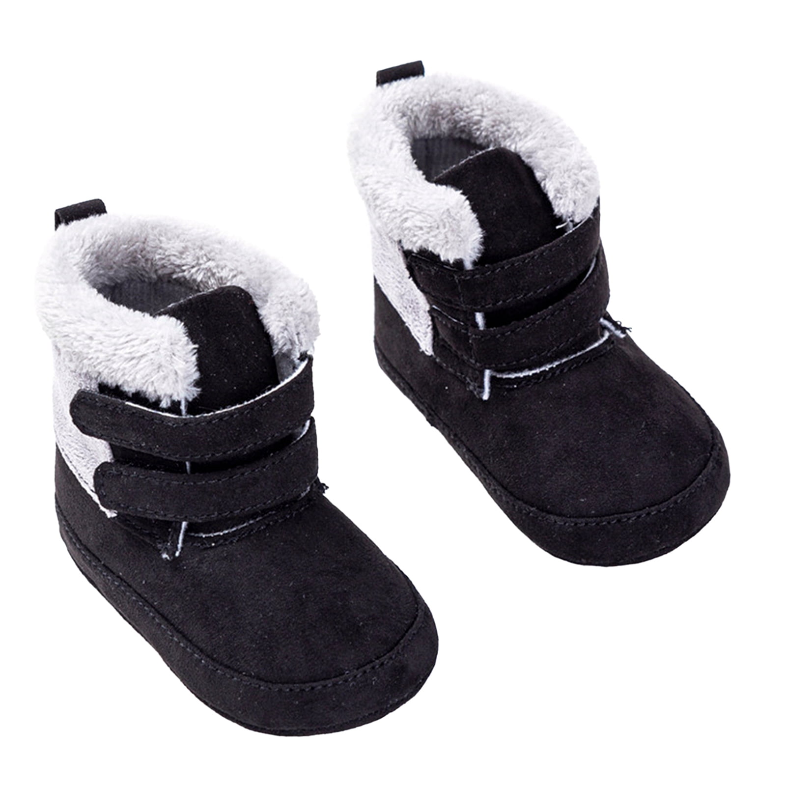 Aojekbee Newborn Winter Snow Boots Plush High Top Boots Warm Baby ...