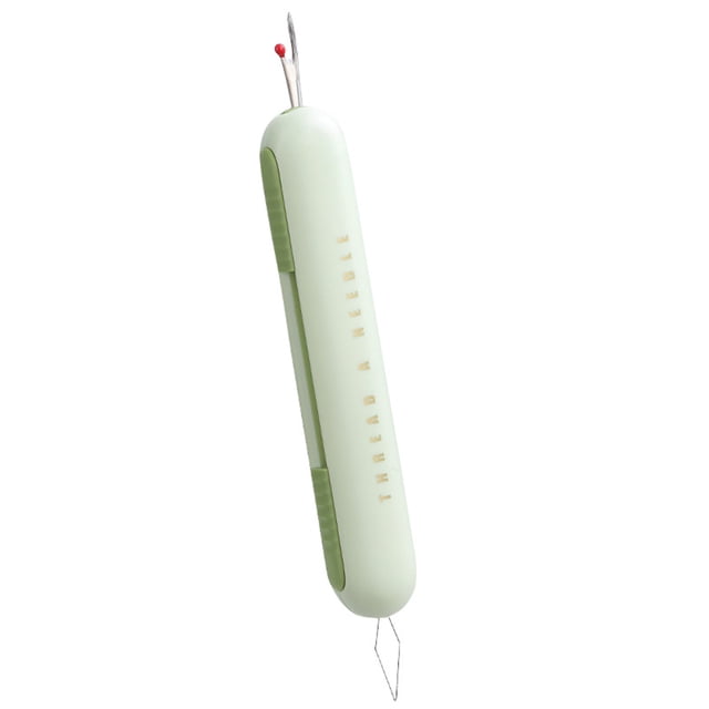 Aojekbee Retractable Needle Threader 2-in-1 Needle Threader Seam ...