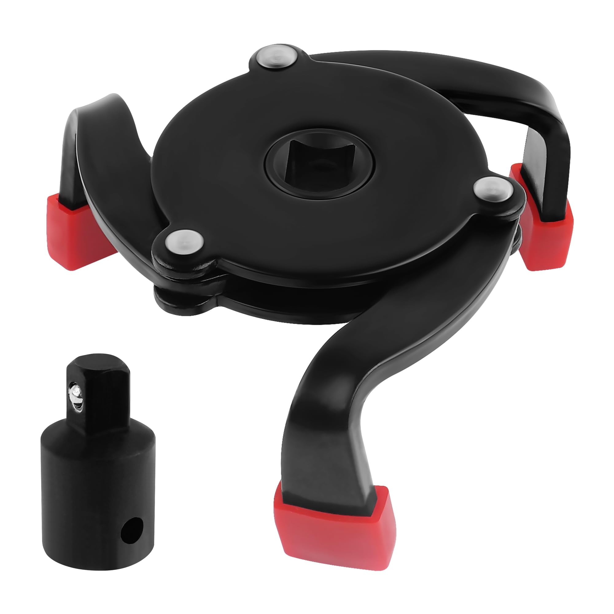 Aokdom Oil Filter Wrench,3 Jaw Adjustable Oil Filter Wrench Tool for 2 ...