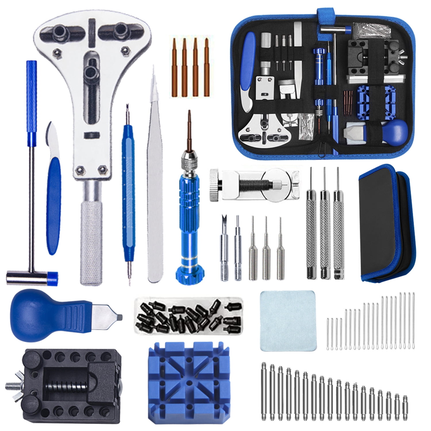 Aokelily Professional Watch Repair Kit, 235Pcs Tools Kits for Changing ...