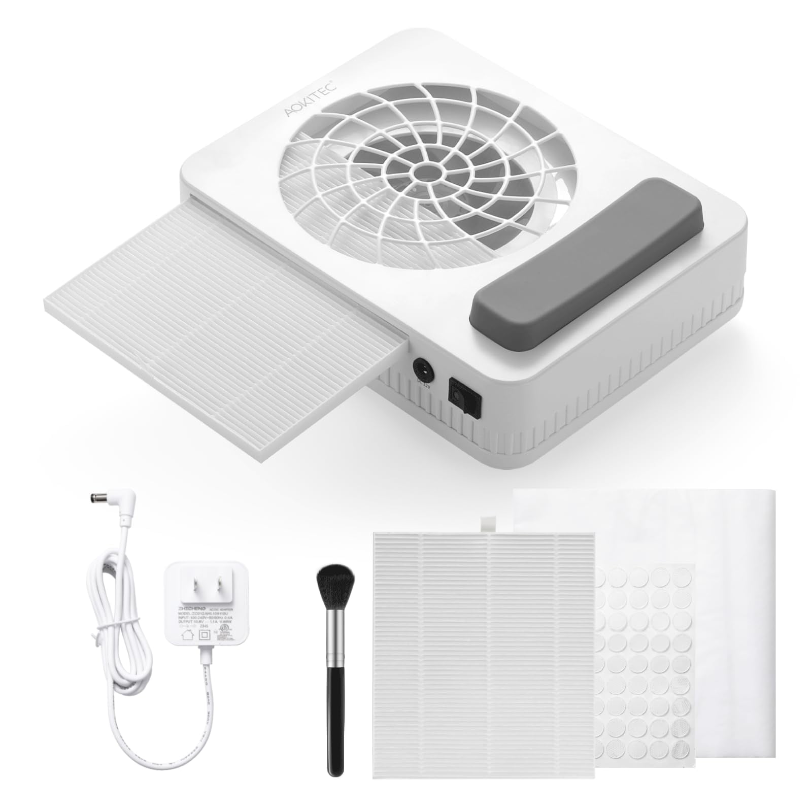 Aokitec Dust Collector with Reusable Filters, Powerful Vacuum Fan with ...