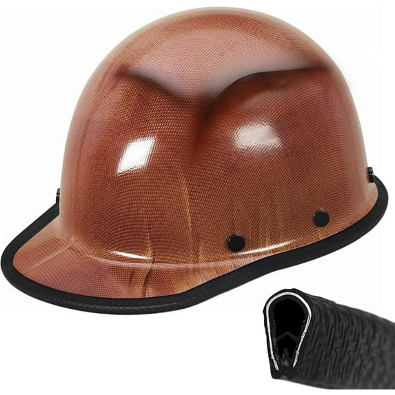 Aolamegs Hard Hat Brim Guard with Steel Core-Universal Full Brim Hard ...