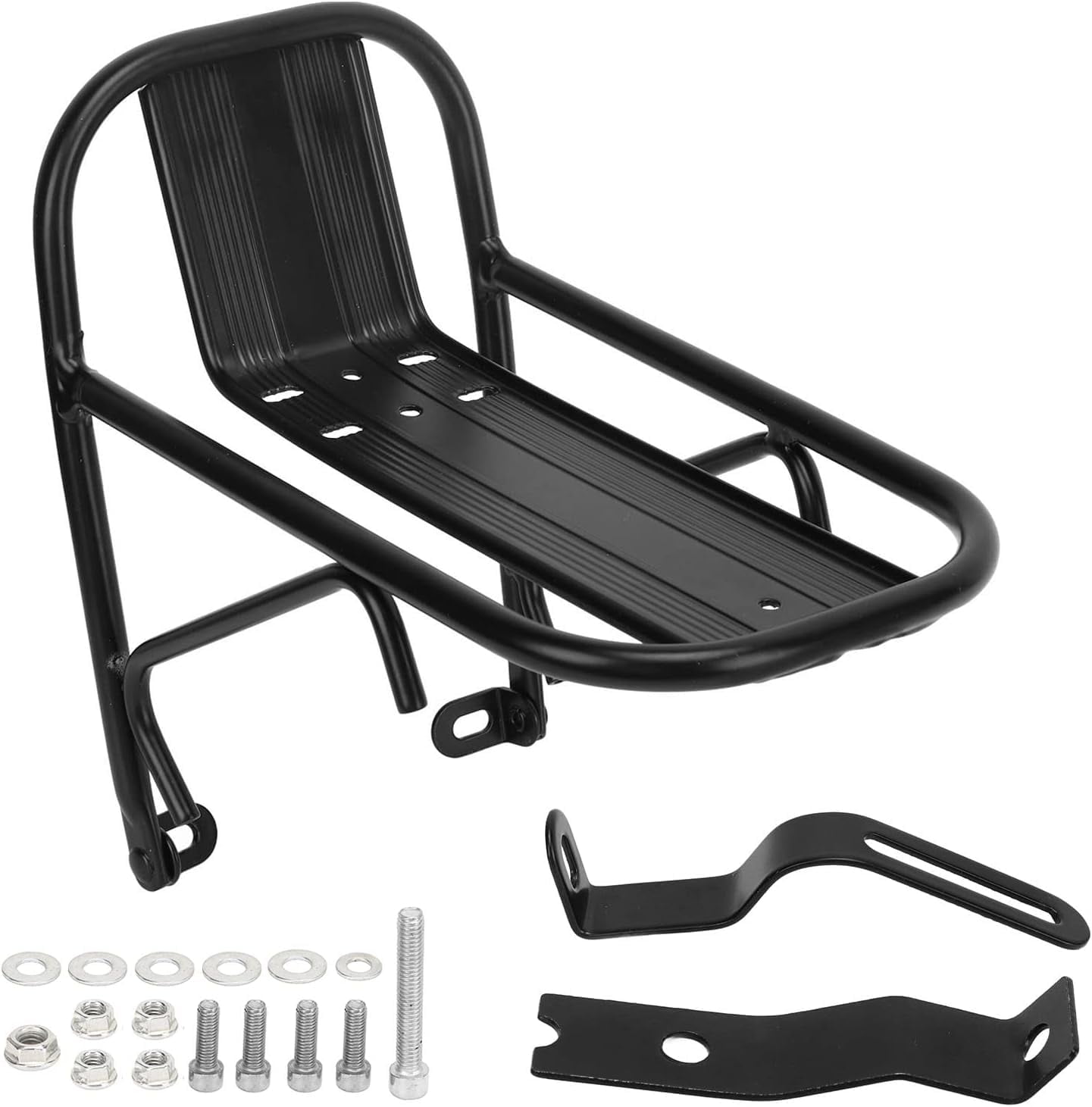 Aoleytech Bike Front Rack, Bike Front Rack Aluminum Alloy Luggage ...