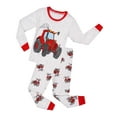 Aolyty Boys Tractor Print Cotton Pajamas Set, Long Sleeve, 4T - Walmart.com