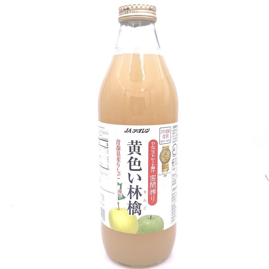 Aomori Yellow Apple Juice 1000ml日本黄苹果汁 - Walmart.com
