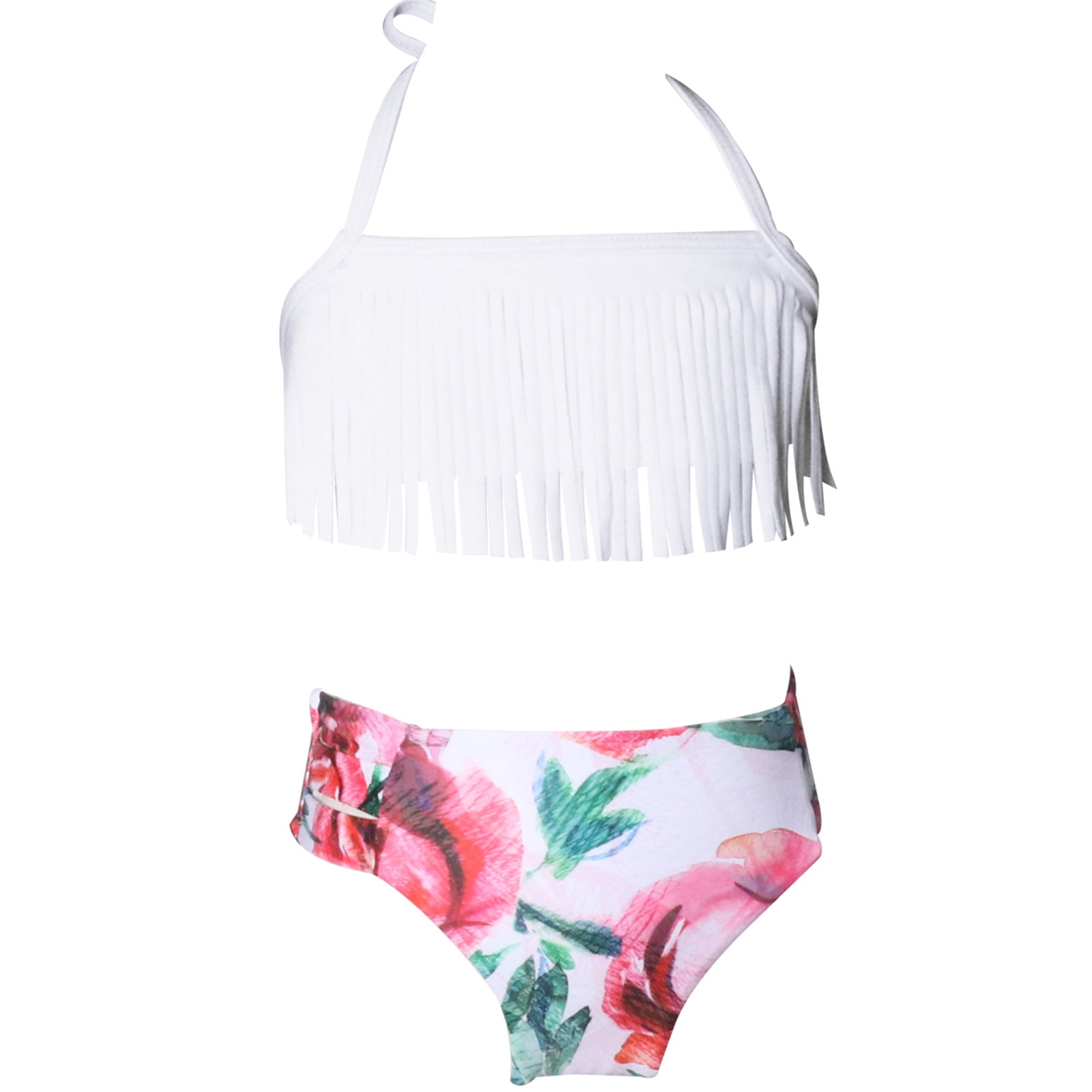 Aompmsdx Women Swimsuit Girl Parent Child Bikini One-Piece Mother Me ...